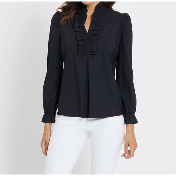 Jude Connally | Tops | New Jude Connally Wren Top In Black | Poshmark